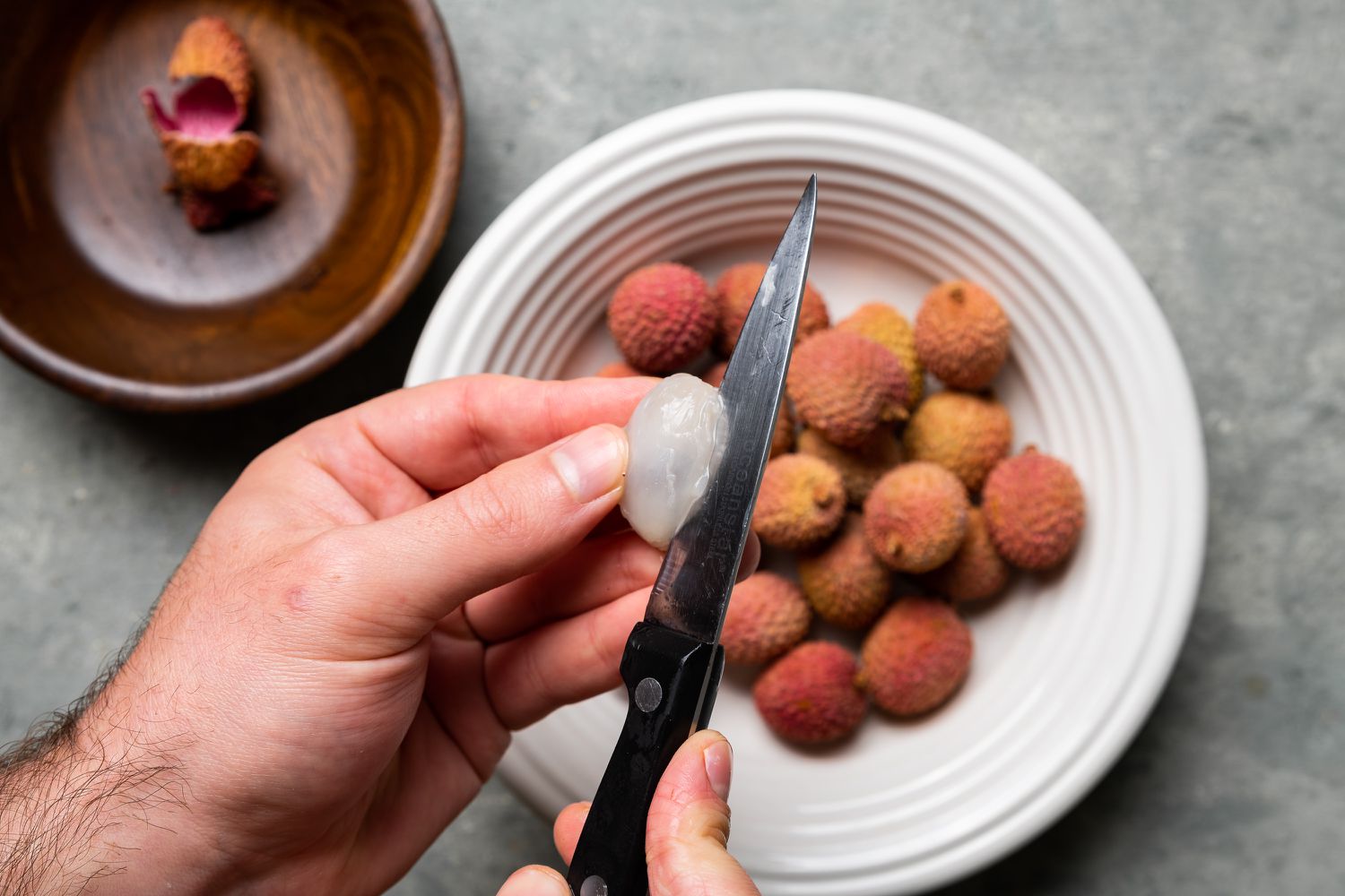 How To Peel And Eat A Lychee | Fruitful Kitchen